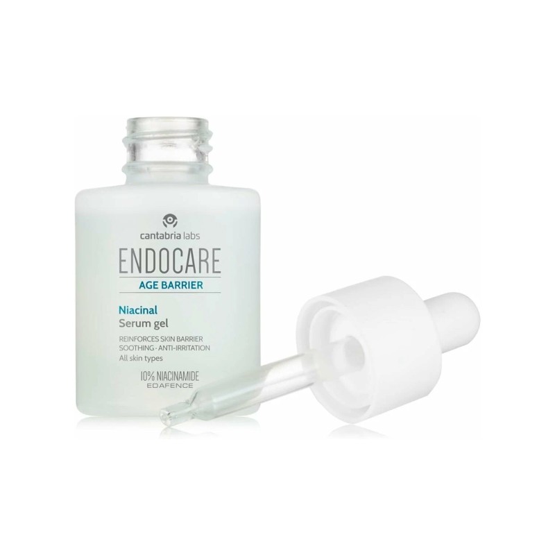 ENDOCARE AGE BARRIER NIACINAL SERUM GEL Drėkinamasis serumas, 30 ml